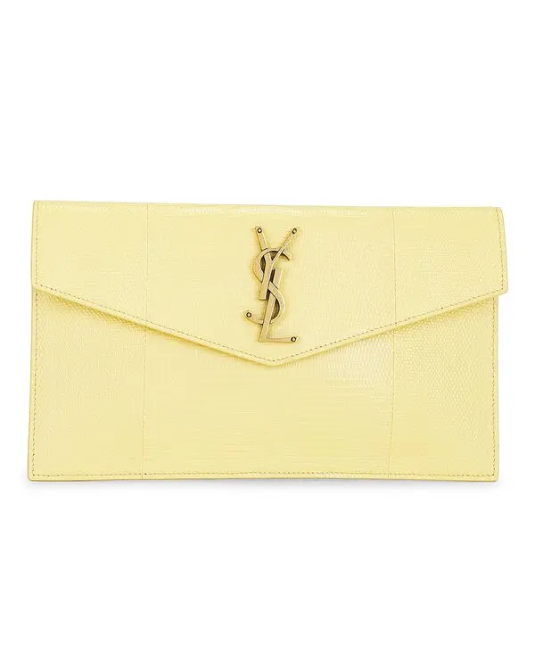 Saint Laurent Uptown Lizard Pouch