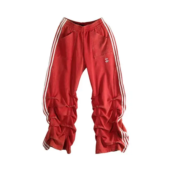 Adidas X Avavav Pleated Track Ruched Pant 'power