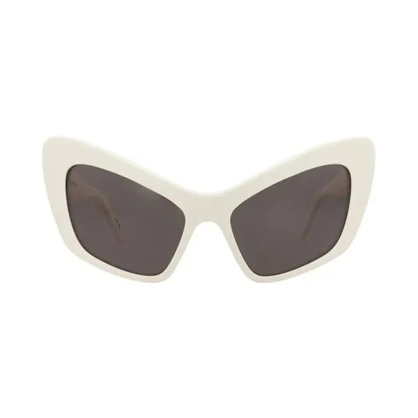 Balenciaga Cat Eye-frame Recycled Acetate Sunglasses /grey - White
