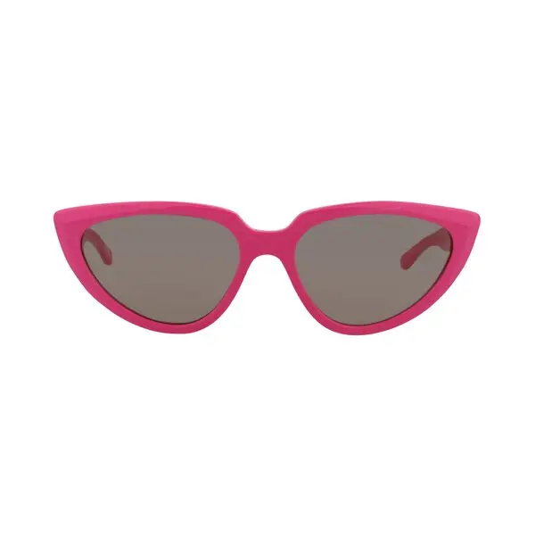 Balenciaga Cat Eye Sunglasses 'fuchsia/brown