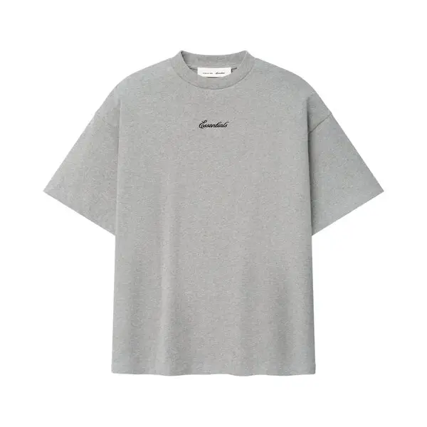 Fear Of God Signature 90s Tee 'concrete Heather