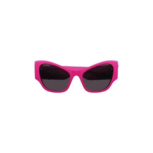 Balenciaga Cat Eye Sunglasses 'fuchsia/grey