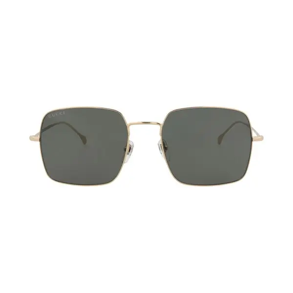 Gucci Square-frame Metal Sunglasses /grey