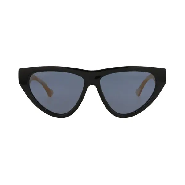 Gucci Cat Eye Sunglasses /ivory/blue