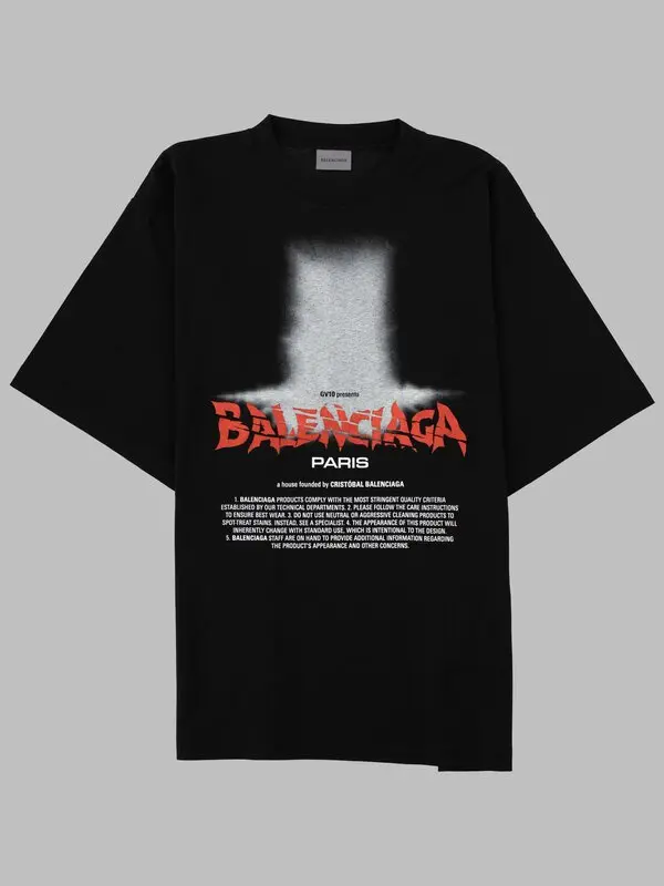 Balenciaga T-shirt Con Stampa