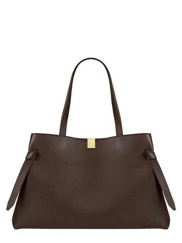 Yuzefi Borsa Tote "gyoza" In Pelle