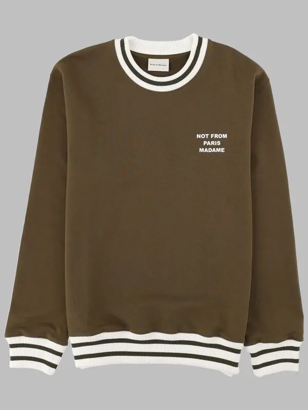 Drole De Monsieur Felpa "slogan - Brown