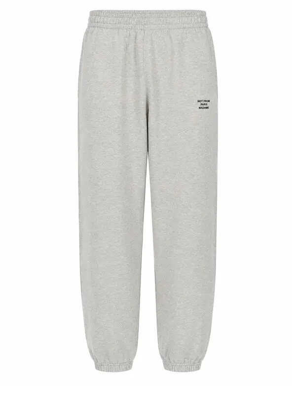 Drole De Monsieur Cotton Sweatpants - Grey