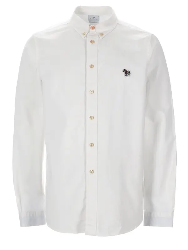 Paul Smith Camicia Con Patch Zebra