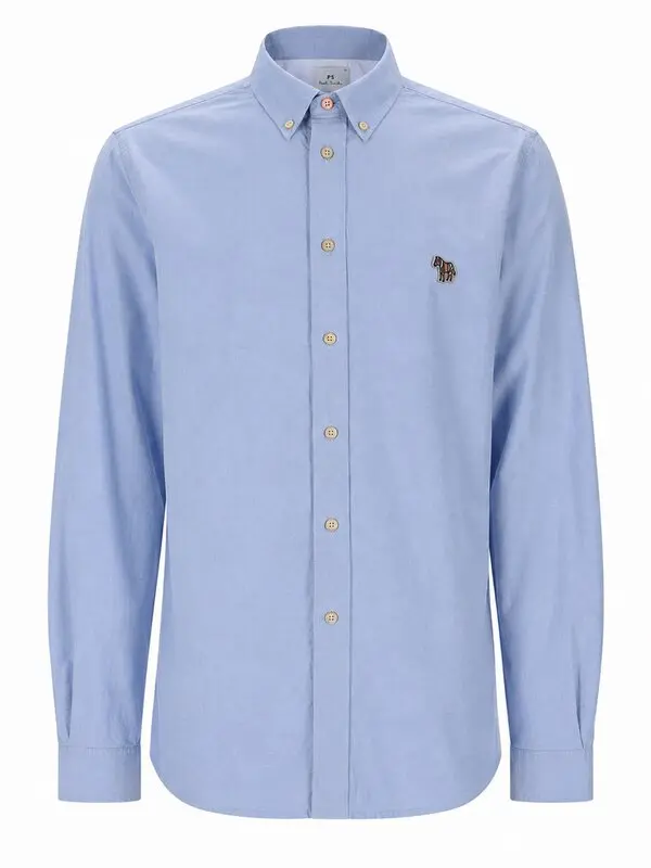Paul Smith Camicia Con Patch Zebra