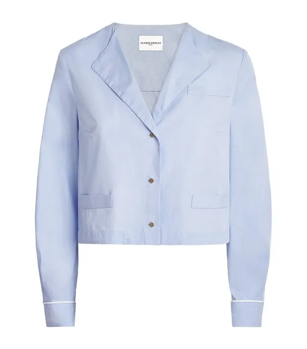 Claudie Pierlot Cotton Poplin Shirt