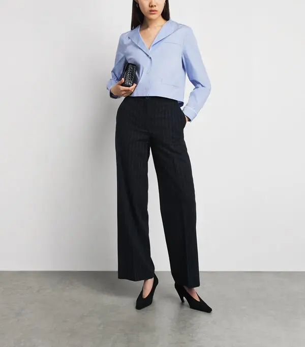Claudie Pierlot Cotton Poplin Shirt