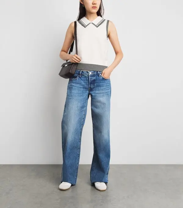 Claudie Pierlot Wool-blend Sailor Top