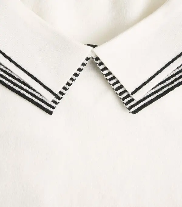 Claudie Pierlot Wool-blend Sailor Top