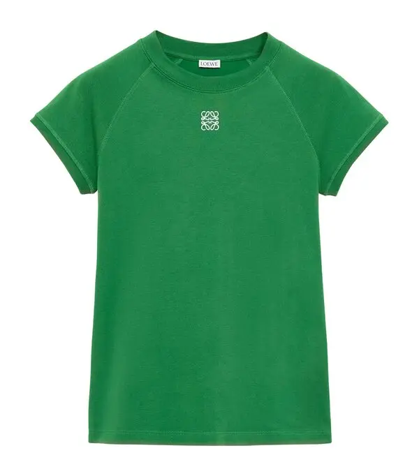 Loewe Anagram Logo Cotton-viscose Blend T-shirt