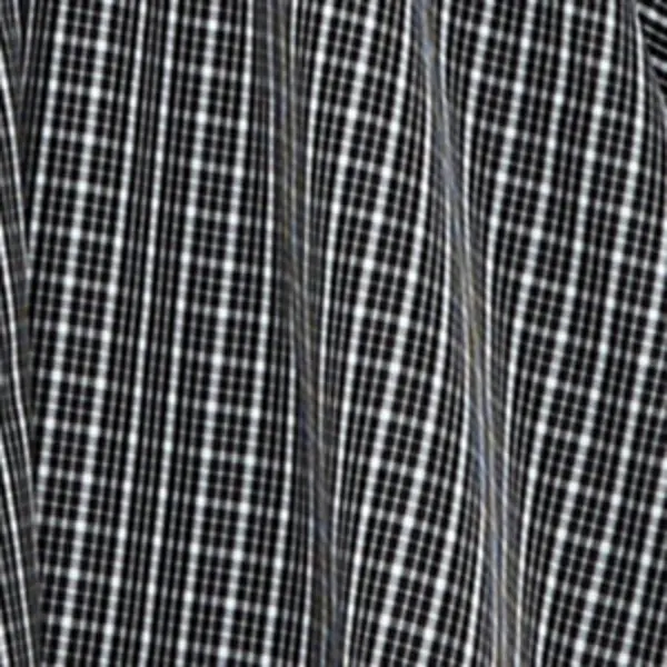 Loewe Draped Check Midi Skirt