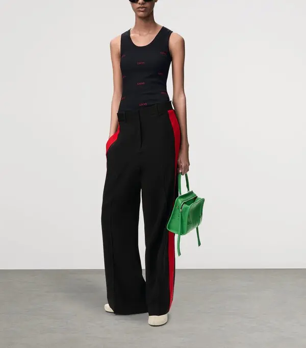 Loewe Embroidered Logo Tank Top