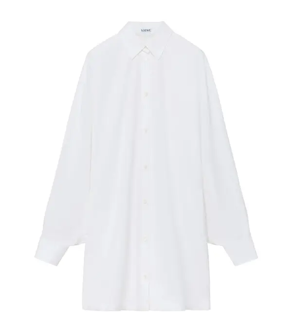 Loewe Stretch-cotton Midi Shirt Dress