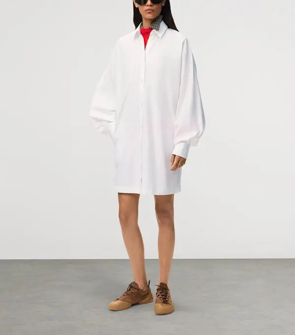 Loewe Stretch-cotton Midi Shirt Dress