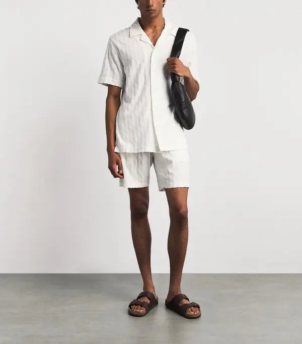 Frescobol Carioca Terry Cotton Augusto Shorts