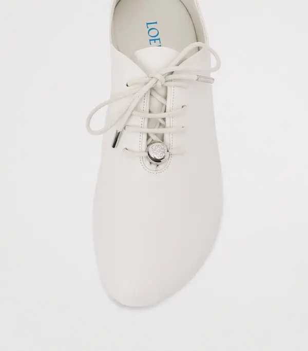 Loewe Leather Pebble Soft Sneakers