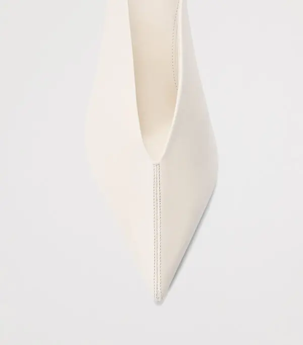 Loewe Lambskin Origami Cubic Slingback Pumps 45