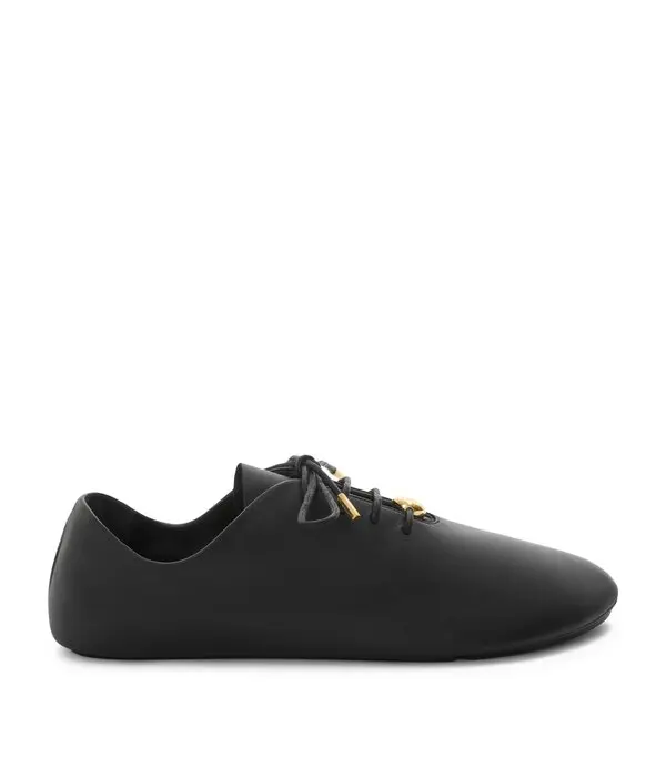 Loewe Leather Pebble Soft Lace-up Shoes