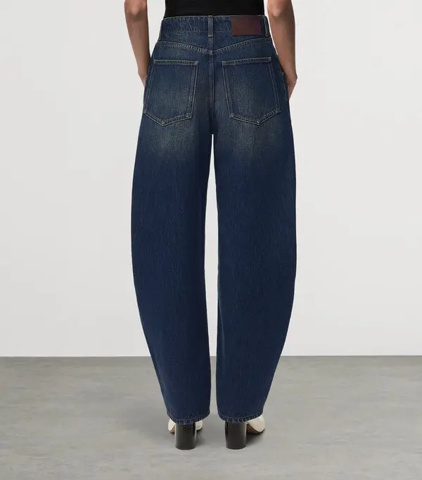 Loewe Mid-rise Barrel-leg Jeans