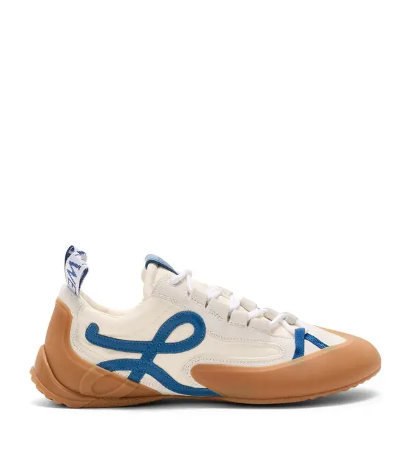 Loewe Suede-nylon Grip Sneakers