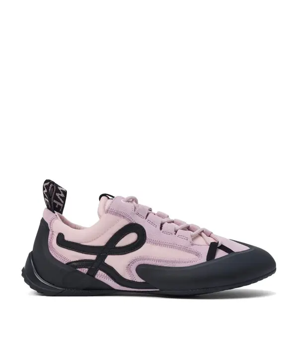 Loewe Suede-nylon Grip Sneakers