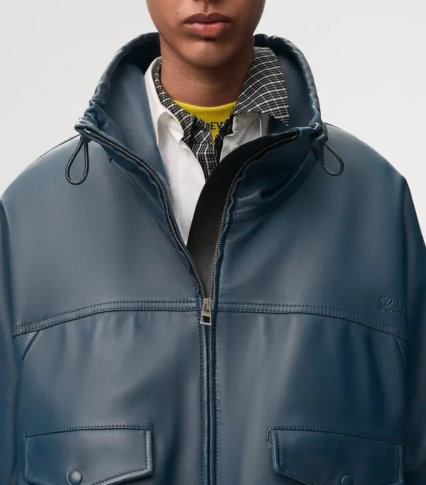 Loewe Lambskin Bomber Jacket