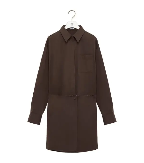 Loewe Adjustable Mini Shirt Dresss
