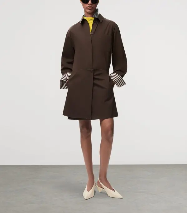 Loewe Adjustable Mini Shirt Dresss