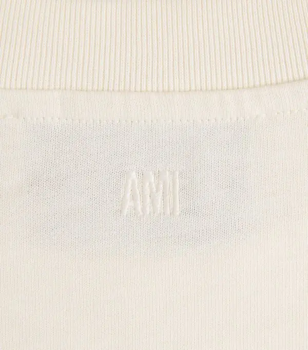 AMI Paris Embossed De Coeur T-shirt