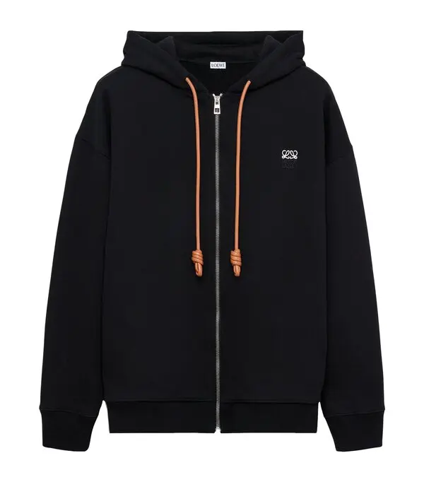 Loewe Cotton-blend Anagram Hoodie