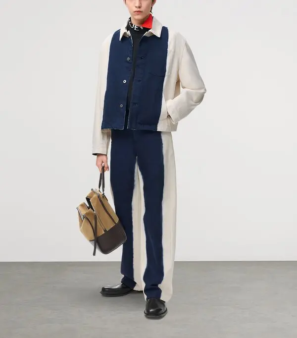 Loewe Two-tone Denim Jacket