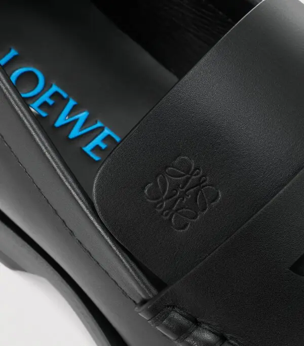 Loewe Calfskin Bobine Loafers
