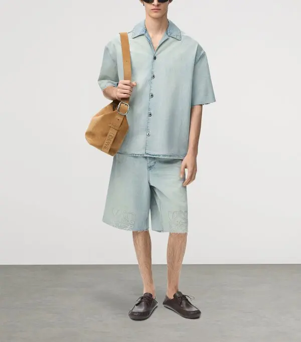 Loewe Denim Anagram Shirt