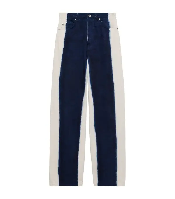 Loewe Trompe-l'oeil-effect Straight Jeans