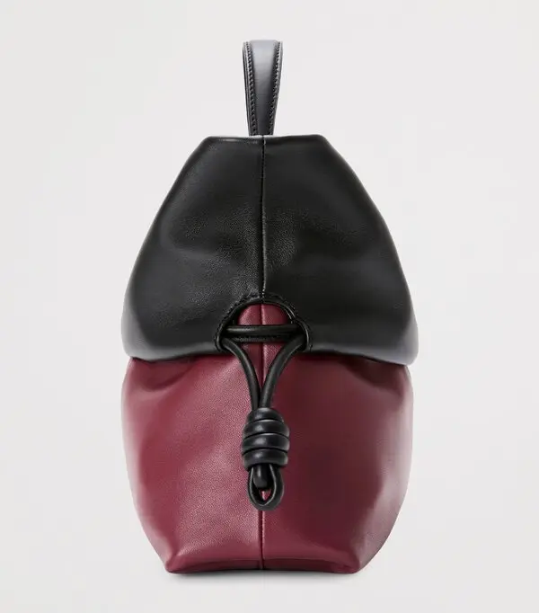 Loewe Leather Flamenco Rolled Top-handle Bag