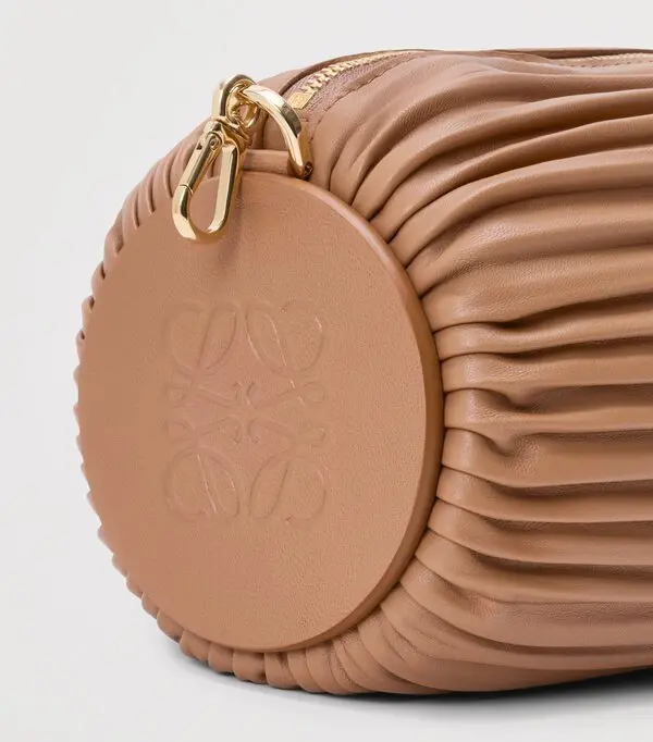 Loewe Lambskin Bracelet Pouch Shoulder Bag