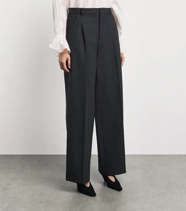 Sandro Stripe Tailored Trousers