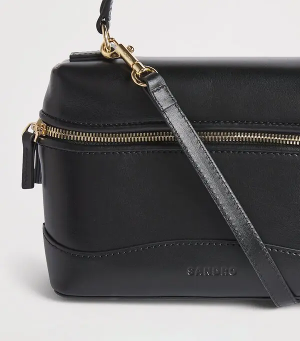 Sandro Leather Tangolino Vanity Bag