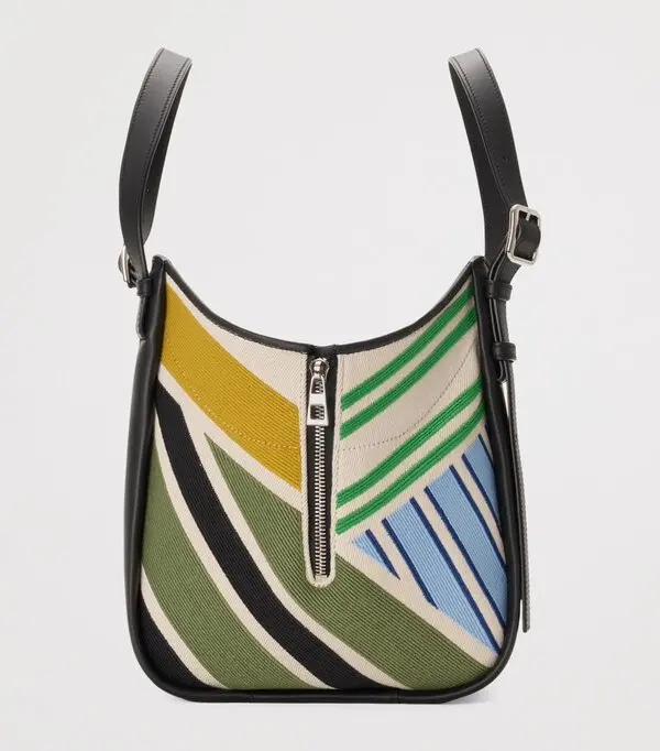 Loewe Medium Canvas Hammock Flip Tote Bag