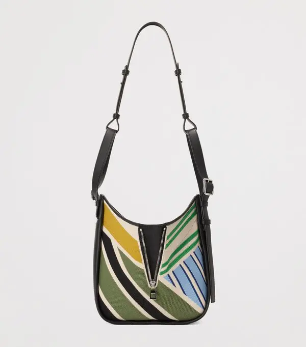 Loewe Medium Canvas Hammock Flip Tote Bag