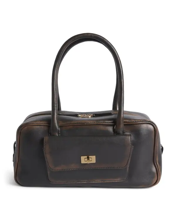 Sandro Leather Ezmehralda Top-handle Bag