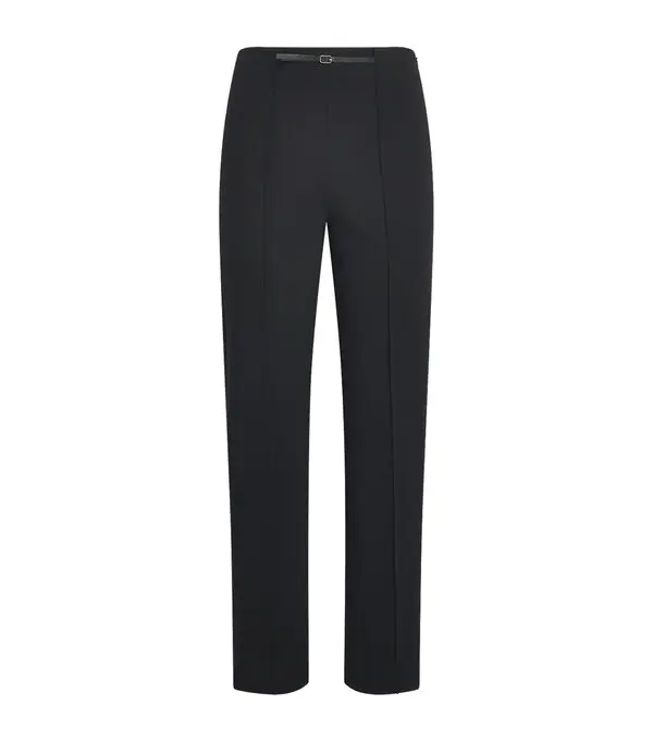 Sandro Belted Tapered Trousers