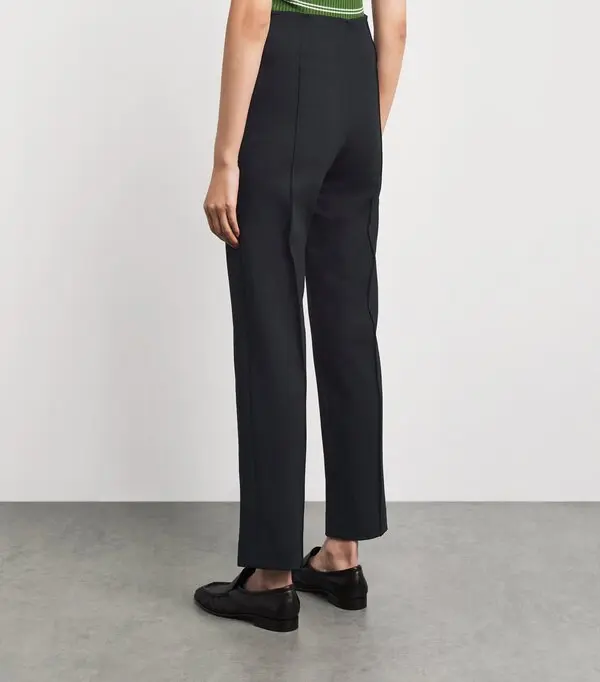 Sandro Belted Tapered Trousers