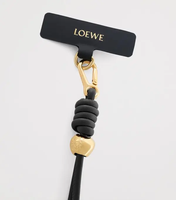 Loewe Leather Pebble Phone Strap