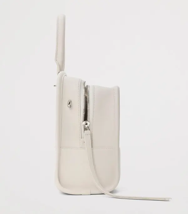 Loewe Medium Woven Leather Amazona 180 Top-handle Bag